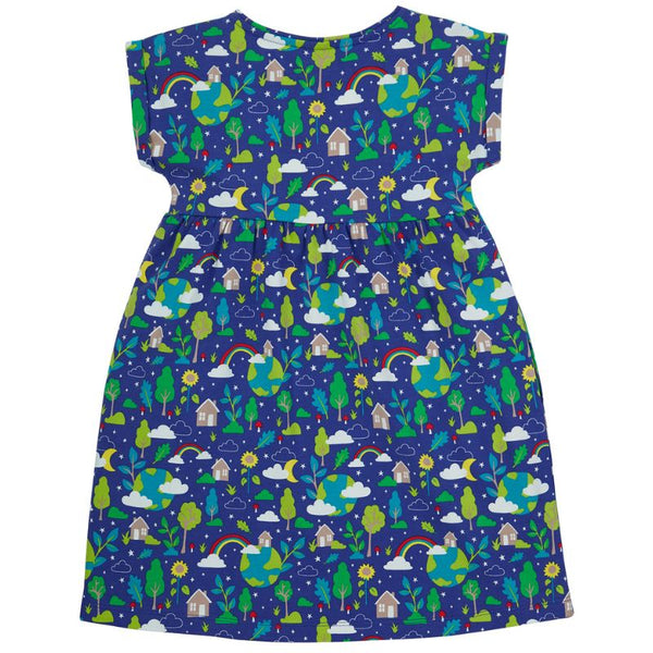 Frugi Celia Earth Day Dress - Short Sleeve - Scandi Down Under